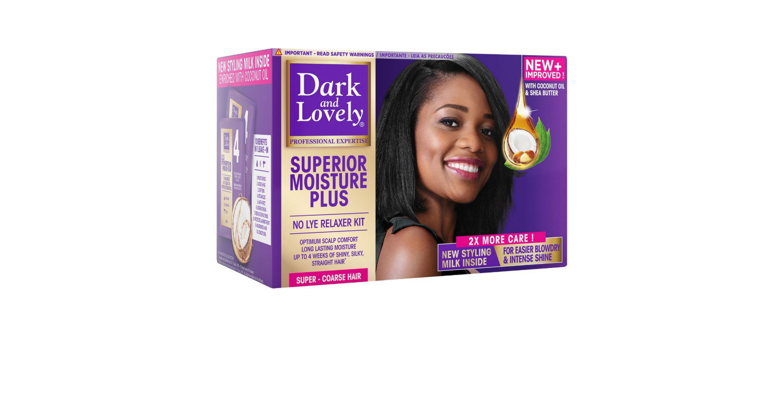 Dark & Lovely Moisture Plus Relaxer Kit Super - CoolCurl