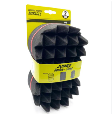 Miracle Q Twist Sponge (L) Double Sided Spikes 6x - CoolCurl